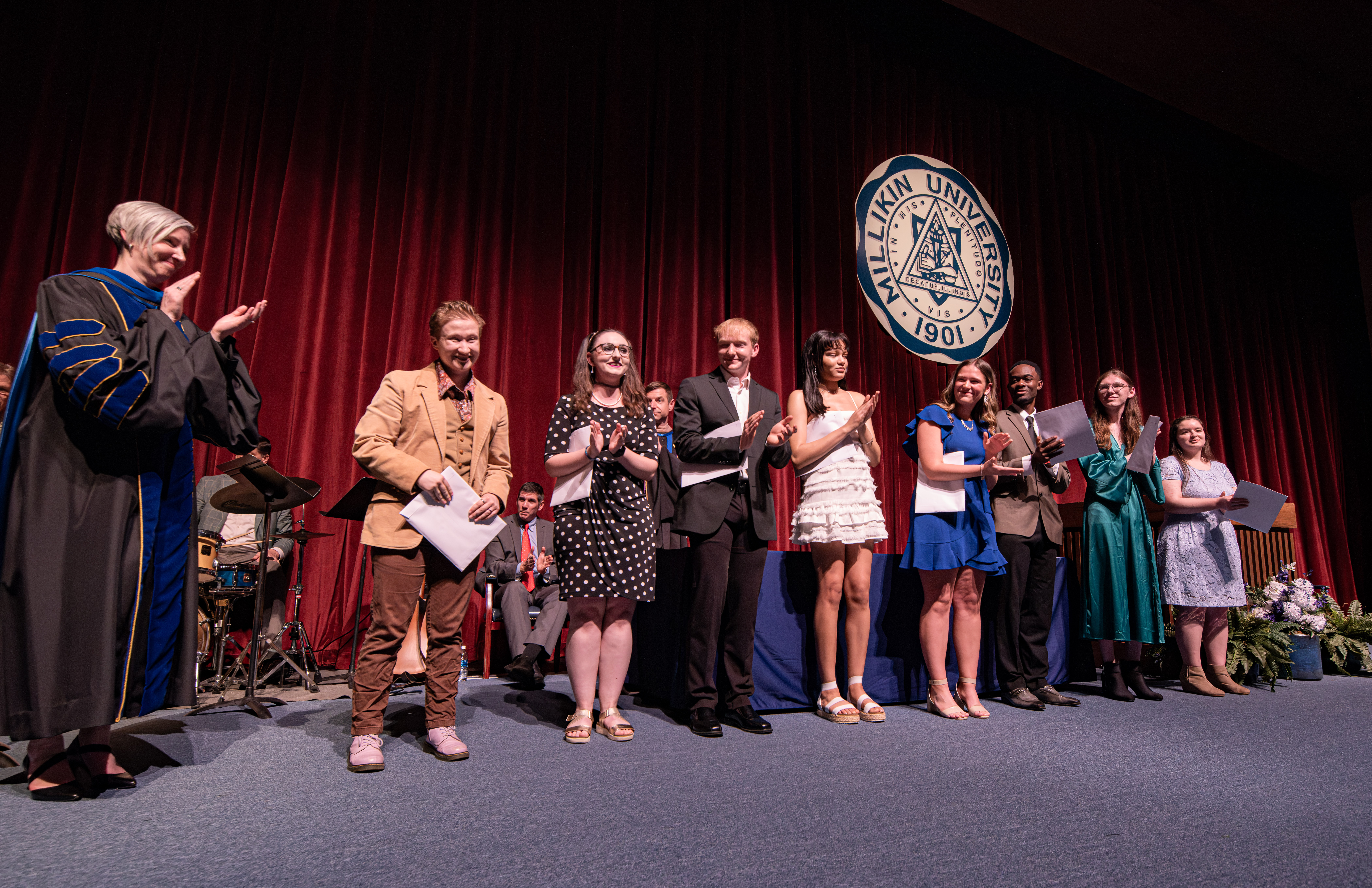 Students and faculty honored at the 2025 Millikin University Honors ...